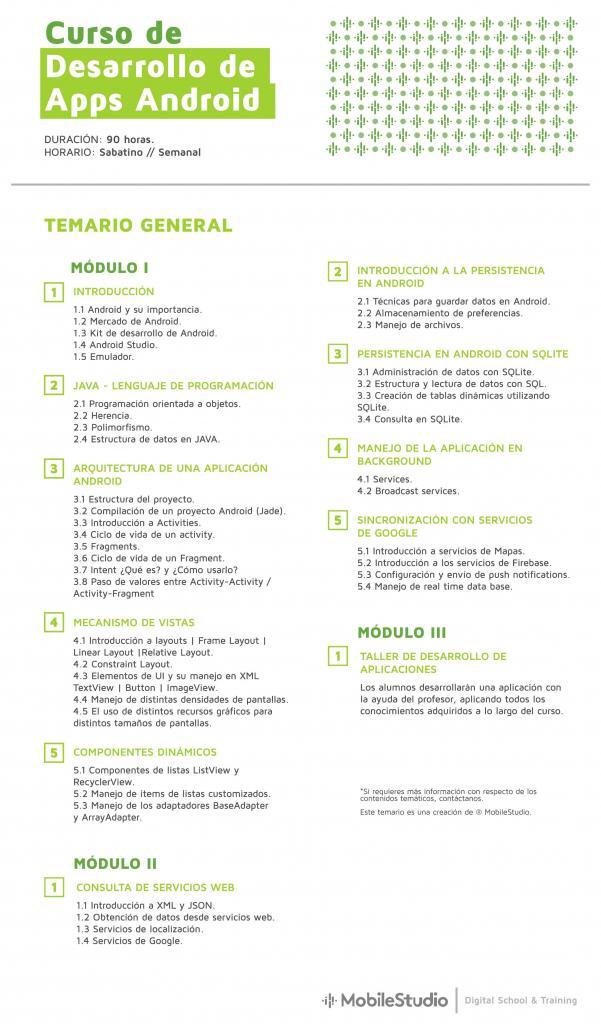 Curso de Android con Java. Desarrolla Apps nativas con Android Studio