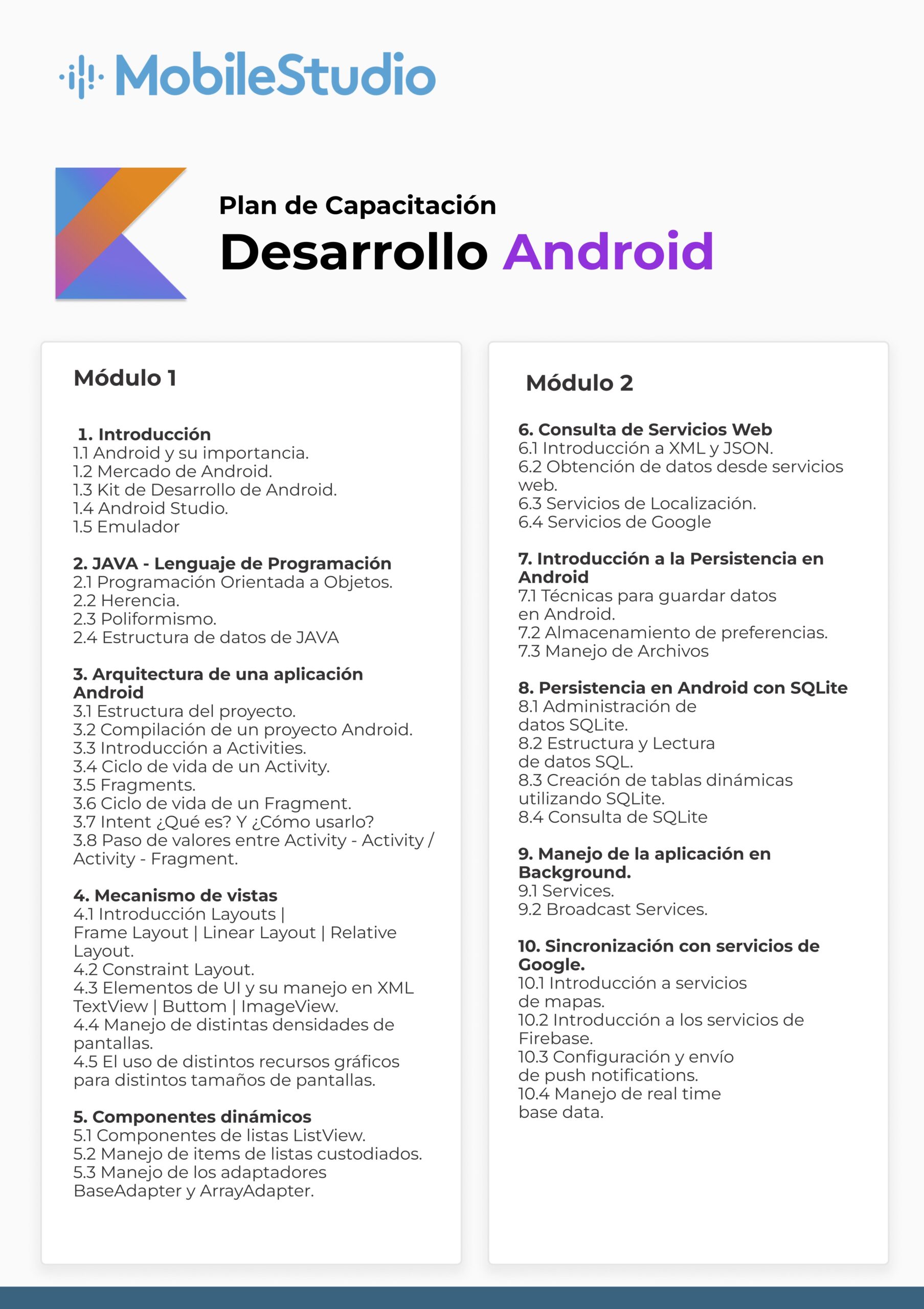 Curso de Android Kotlin I Conoce el nuevo lenguaje de Android.