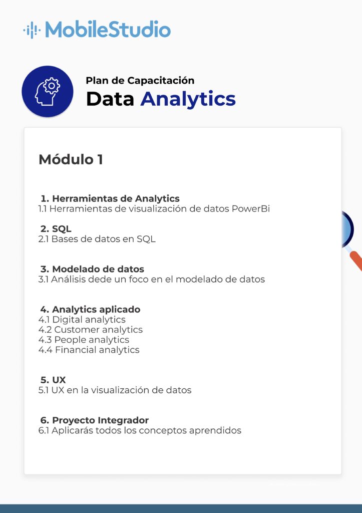 Curso de Data Analytics.